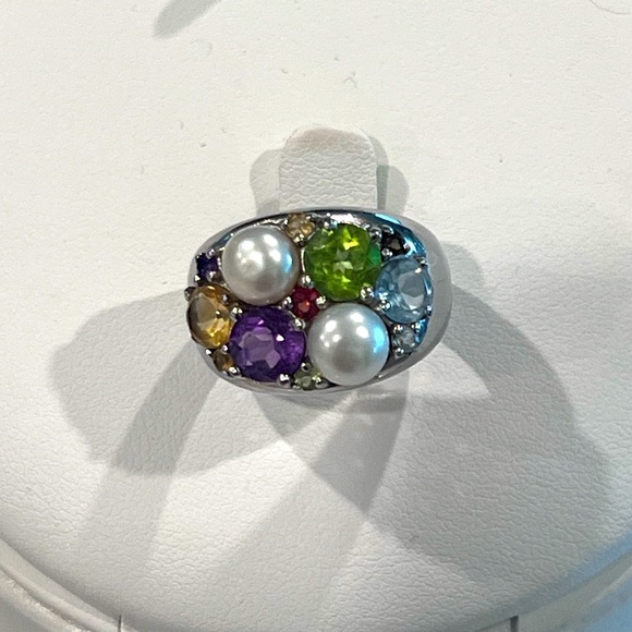 Ross-Simons | Jewelry | Ross Simons 285cttw Multi Gemstone And Cultured ...